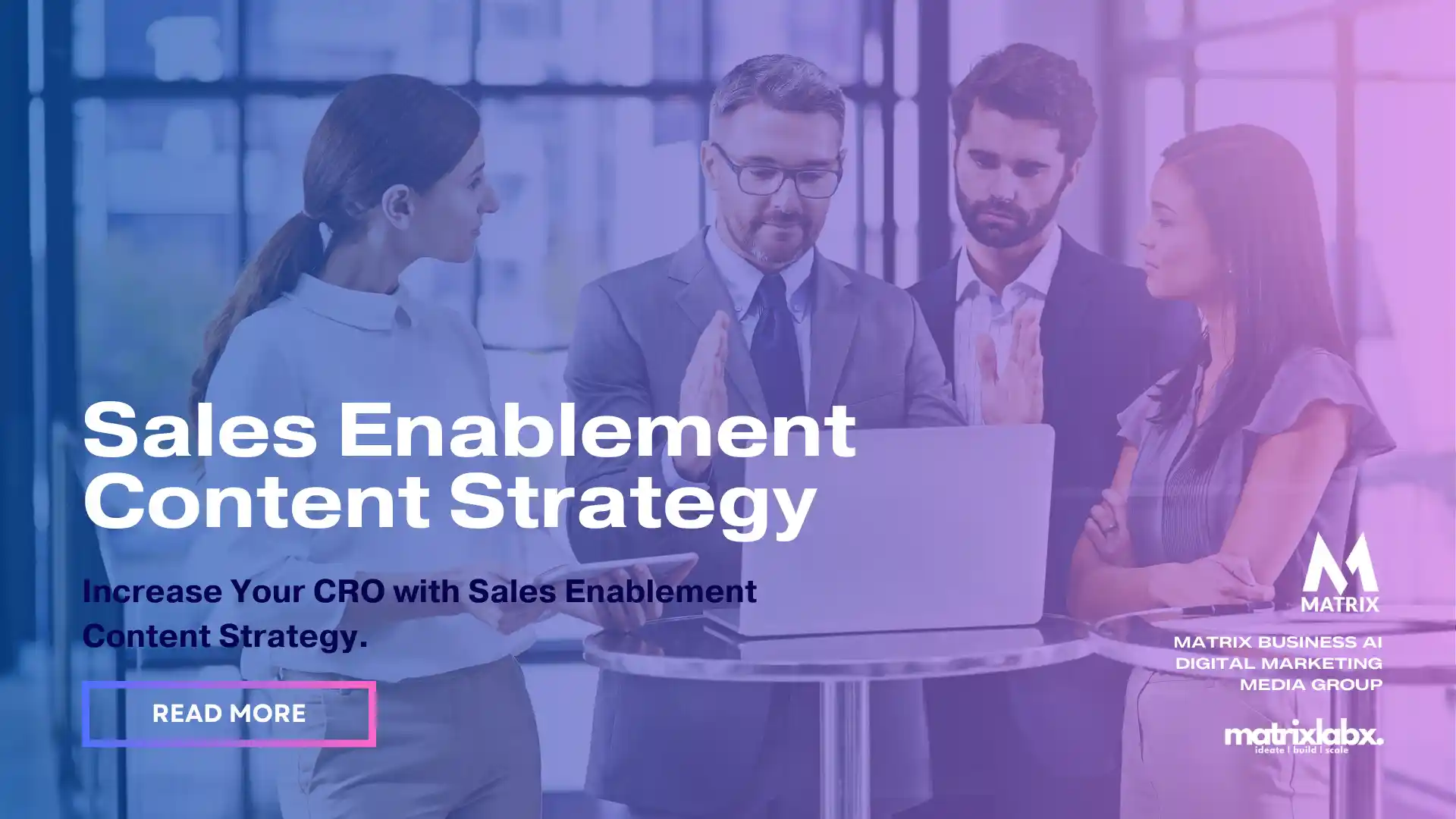 Sales Enablement Content Strategy - AI Marketing Agency