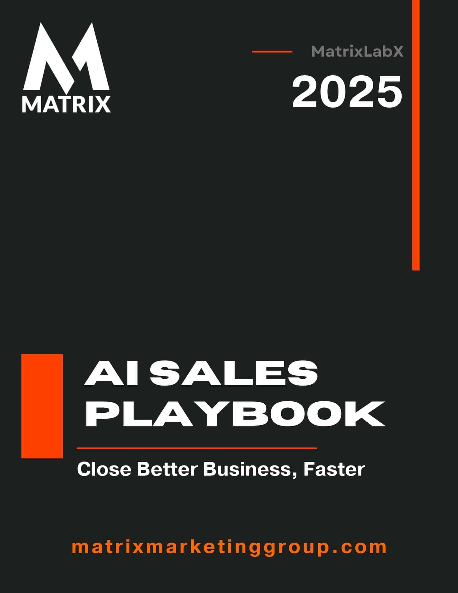 2025 Offical AI Sales Playbook - Global AI Marketing Agency